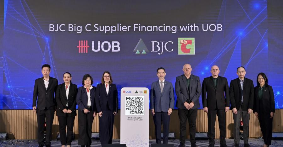 ยูโอบีเปิดตัวโครงการ Supplier Financing เสริมศักยภาพการดำเนินงานของ BJC ...